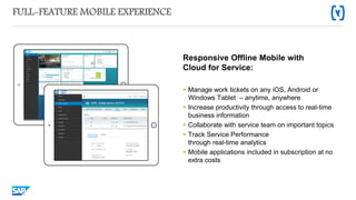 Achieve Digital Transformation with SAP Hybris Cloud for Service | PPTX | Cloud Computing | Internet
