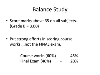 Achieve good cgpa | PPTX