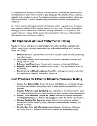 Achieve Maximum Performance_ Top 10 Cloud Performance Testing Tools in ...