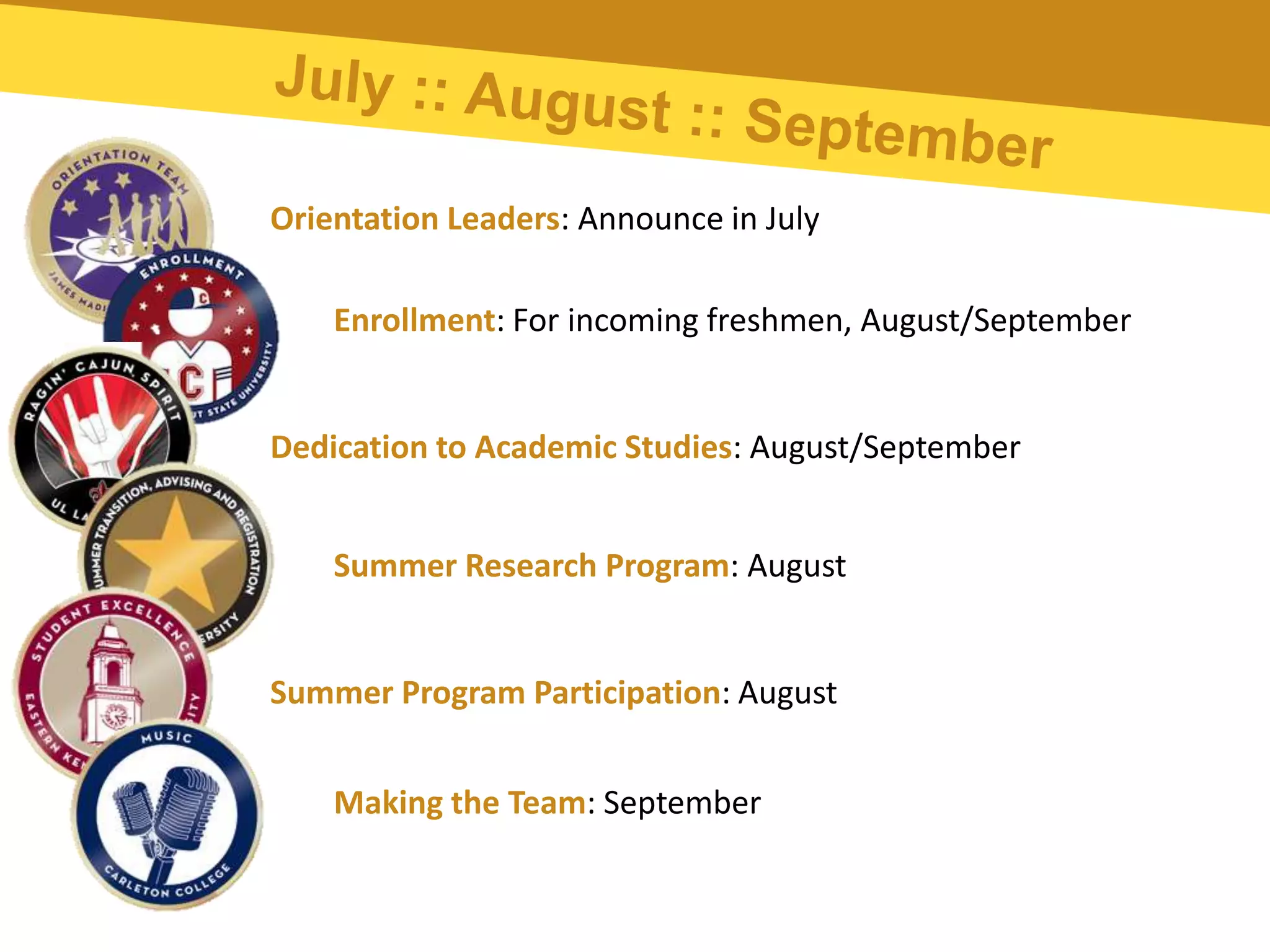 Sample Achievement Calendar | PPTX