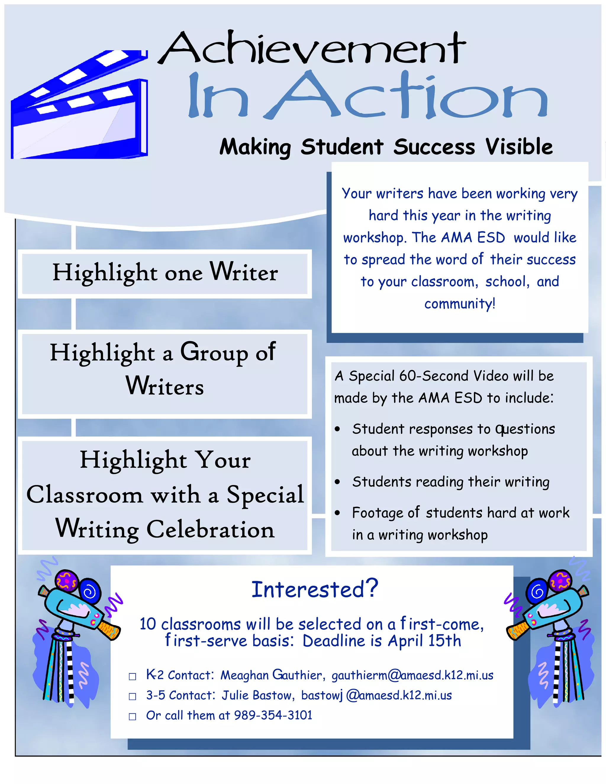 Achievement in Action Flyer | PDF