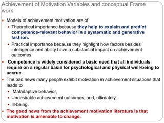 Achievement motivation | PPTX