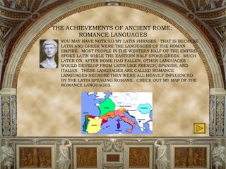 Achievement of rome virtual field trip | ODP