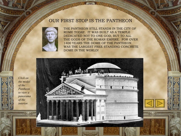 Achievement of rome virtual field trip | PPT