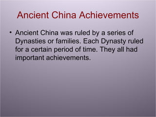 Achievements | PPT
