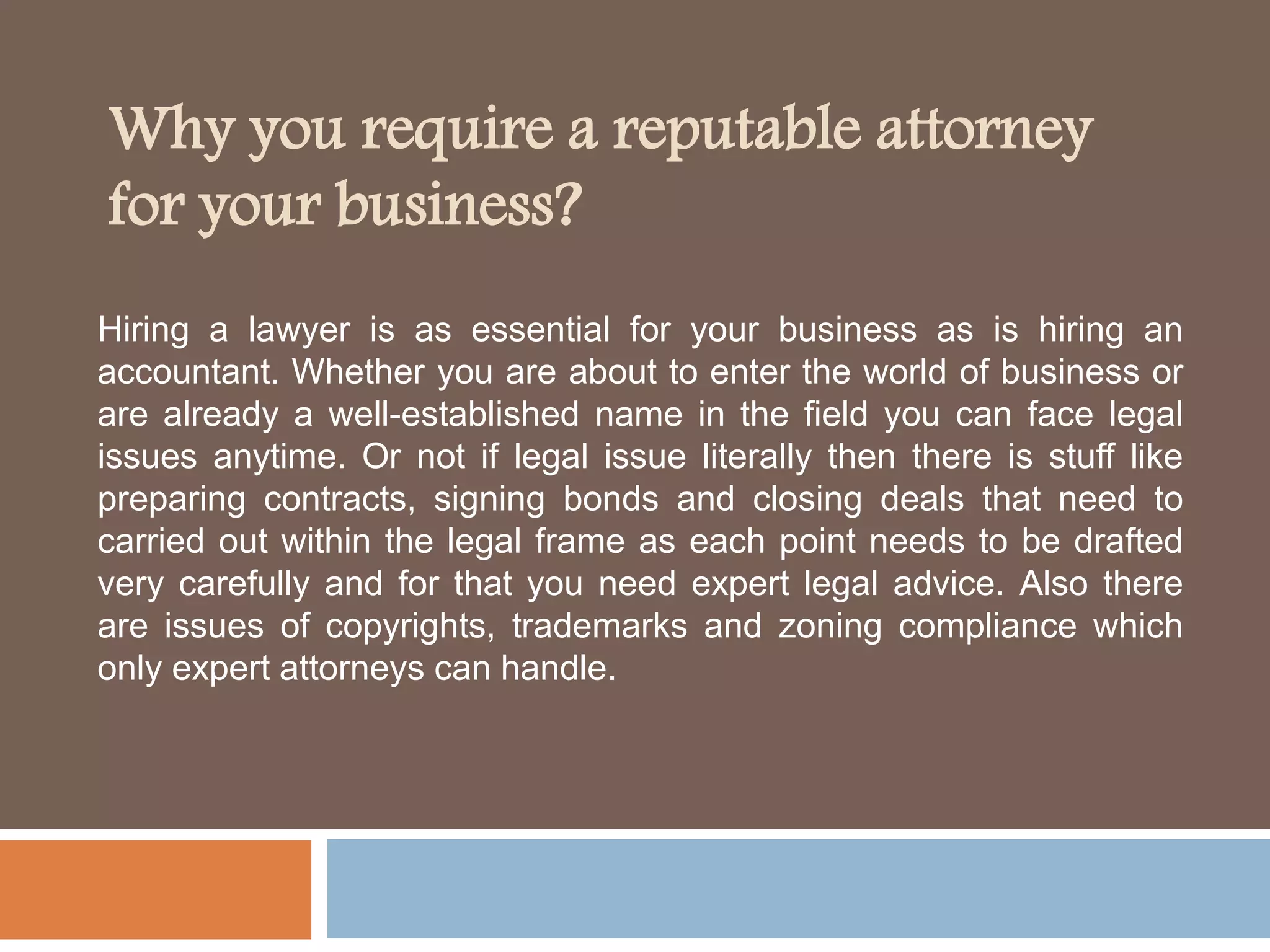 Achievements of Adam S. Tracy Attorney | PPT