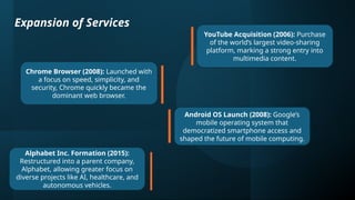 Achievements of Google and social impactt | PPTX