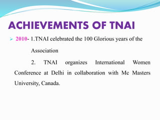 Achievements of tnai | PPTX