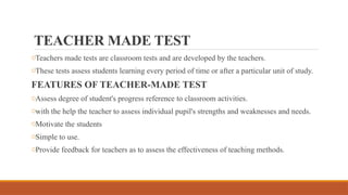 Achievement test and how to develop an achievement test for our ...