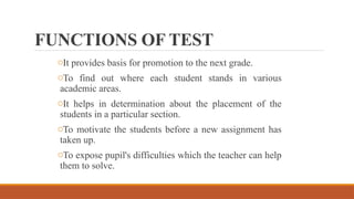 Achievement test and how to develop an achievement test for our ...
