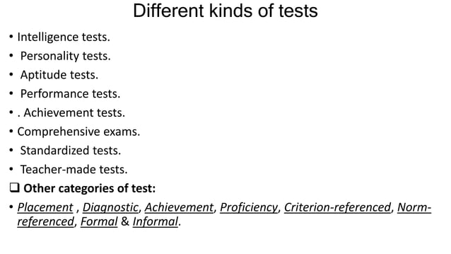 Achievement test, Concept & Definition of Achievement test ...