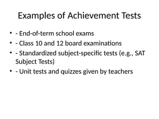 Achievement _ Test _ Presentation .pptx