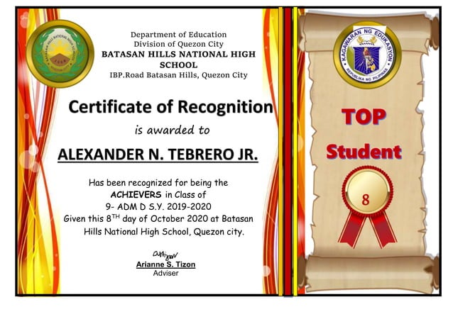 ACHIEVERS-TOP.CERTIFICATE................................ | DOCX ...