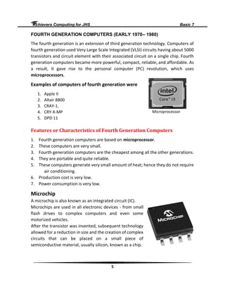 Achievers Computing for Junior High school | PDF