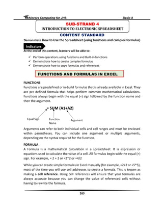 Achievers Computing for Junior High school | PDF