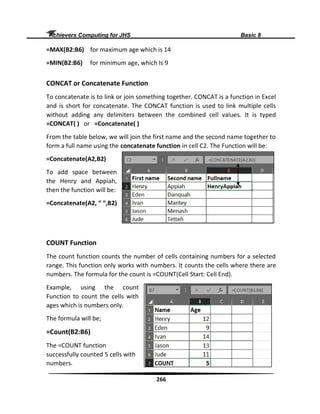 Achievers Computing for Junior High school | PDF