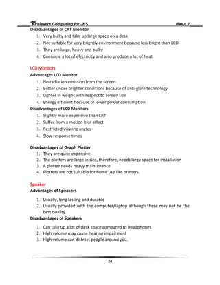Achievers Computing for Junior High school | PDF