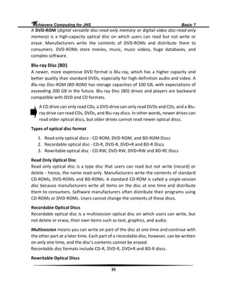 Achievers Computing for Junior High school | PDF