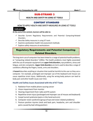 Achievers Computing for Junior High school | PDF