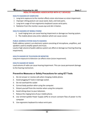 Achievers Computing for Junior High school | PDF