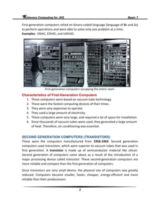 Achievers Computing for Junior High school | PDF