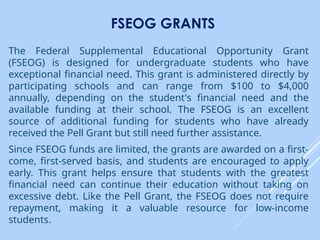 Achieve Your College Dream with Free Education Grants for Students | PPT