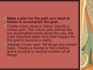 How to Achieve Your Dreams | PPT