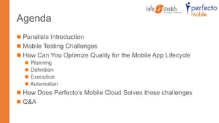 Achieving 100% mobile test coverage perfecto mobile | PPT