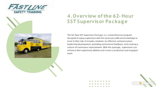 Efficient 62-Hour SST Training for Workplace Safety | Fast Line Safety | PPT
