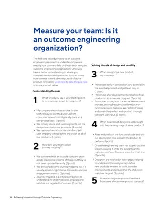 Achieving Innovation through Outcome Engineering | PDF