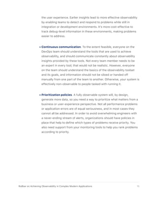 Achieving observability-in-modern-applications | PDF