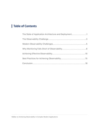 Achieving observability-in-modern-applications | PDF