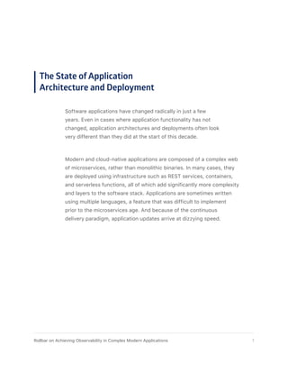 Achieving observability-in-modern-applications | PDF