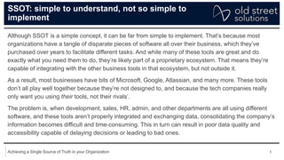 Achieving a Single Source of Truth in your Organization.pdf | Desktop ...