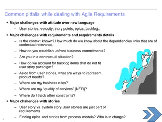Achieving better requirements in agile | PPT