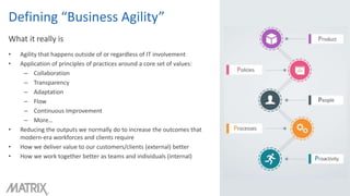 Achieving Business Agility: Change Starts Here | PPT