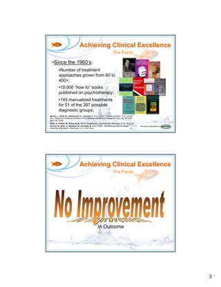 Achieving Clinical Excellence Handouts | PDF