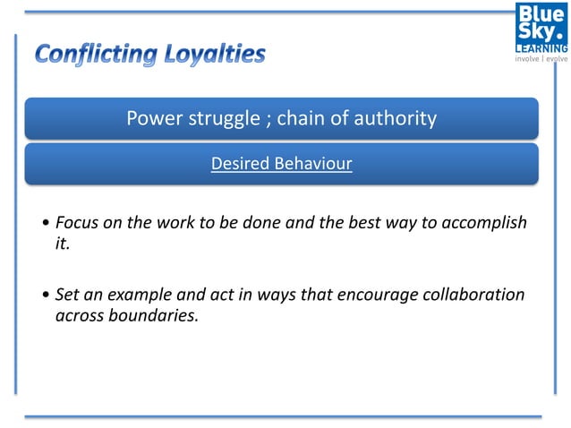 Achieving Collaboration in Matrixed Organizations | PPT