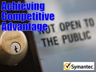Achieving Competitive Advantage | PPT