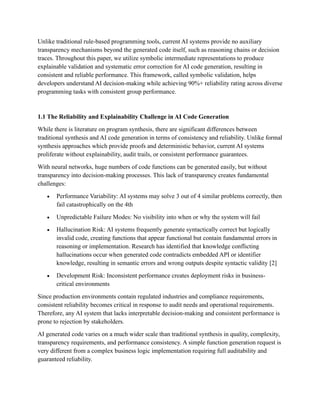 Achieving Consistent and Reliable AI Code Generation - Medusa AI | PDF