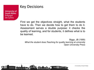 Learning Outcomes and Assessment - Achieving Constructive Alignment ...