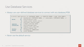 Achieving Continuous Availability for Your Applications with Oracle MAA | PDF
