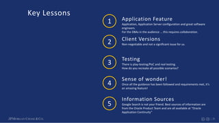Achieving Continuous Availability for Your Applications with Oracle MAA ...