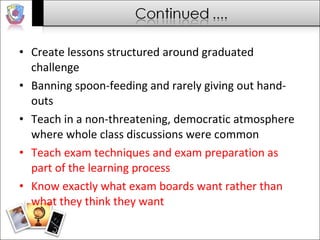 Achieving exam success | PPT
