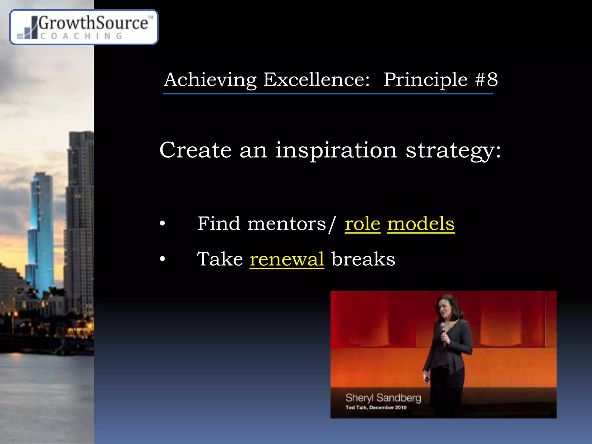 How to Achieve Excellence | PPSX