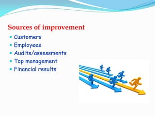 Achieving excellence gen towards building a continuous improvement ...