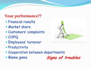 Achieving excellence gen towards building a continuous improvement ...