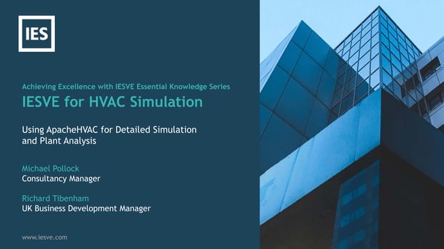 Achieving Excellence IESVE for HVAC Simulation.pdf | Indoor ...