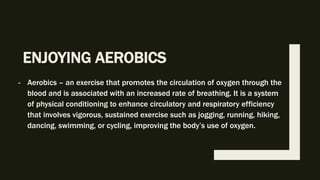 Achieving fitness through exercise | PPT