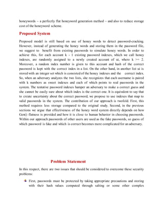 Achieving flatness selecting the honeywords | PDF